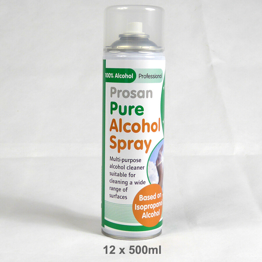 Prosan 500ml Pure Alcohol Surface Spray | hygiene4less