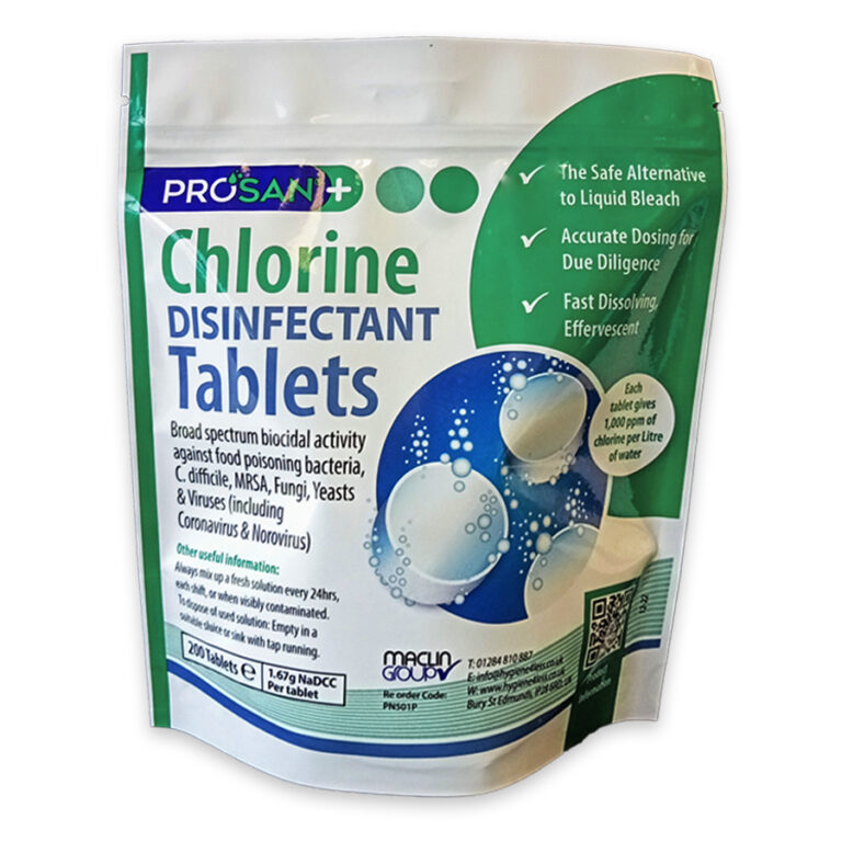 Chlorine Tablet Recyclable Pouch Pack -1.7g NaDCC- 200 Tablets ...