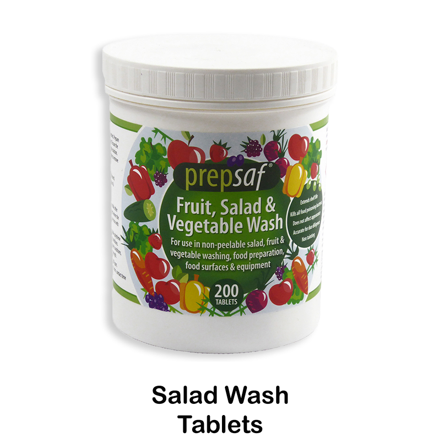 Salad, Vegetable and Fruit Wash Tablets - hygiene4less