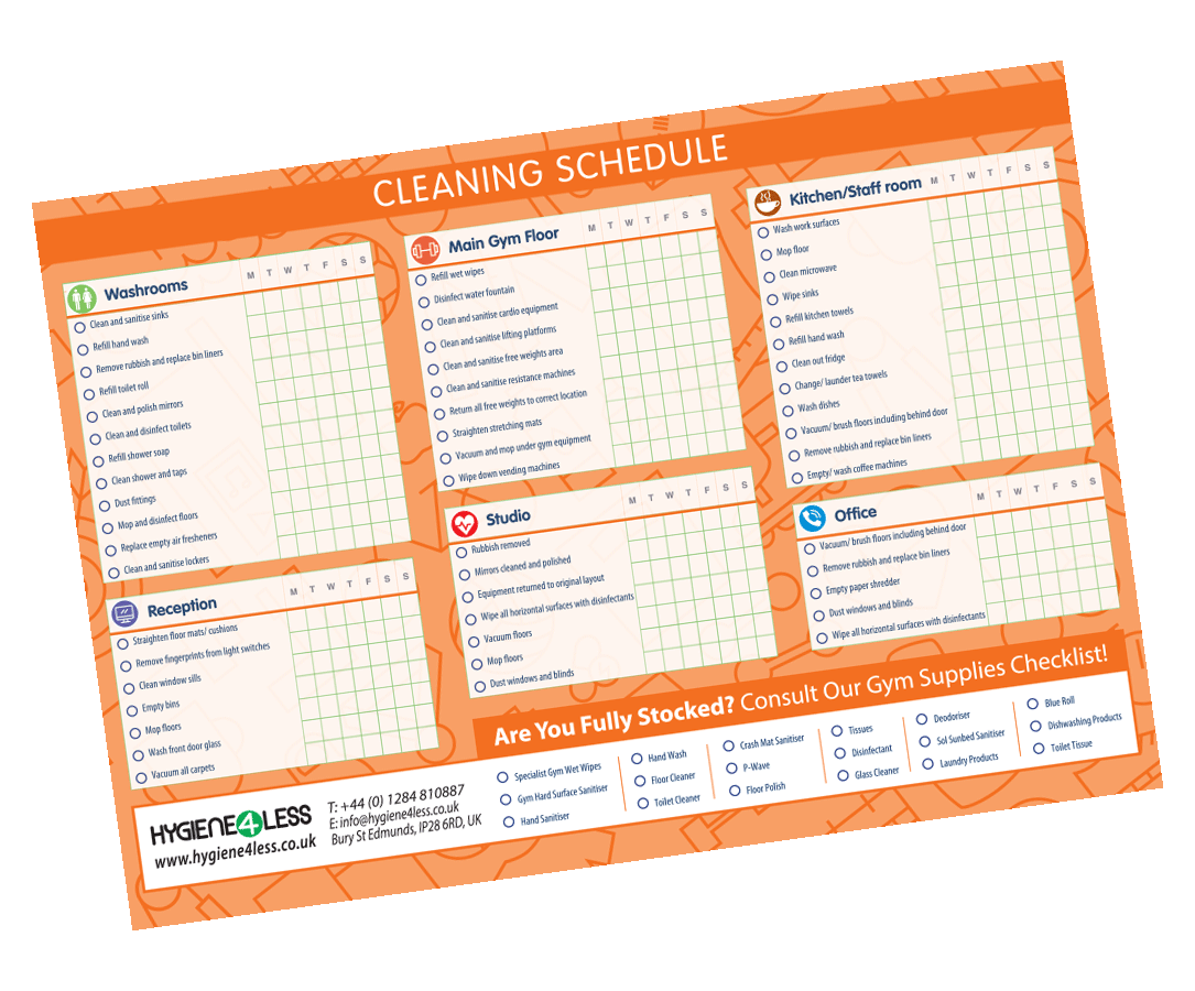 Gym Cleaning Checklist | atelier-yuwa.ciao.jp