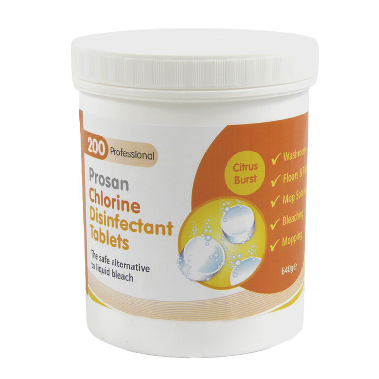 6 x Prosan Plus Detergent Chlorine XS Tablets (120 Tablets per pot ...