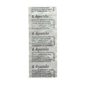 Drinking Water Tablets - Each Tablet Treats up to 2,500 Litres ...