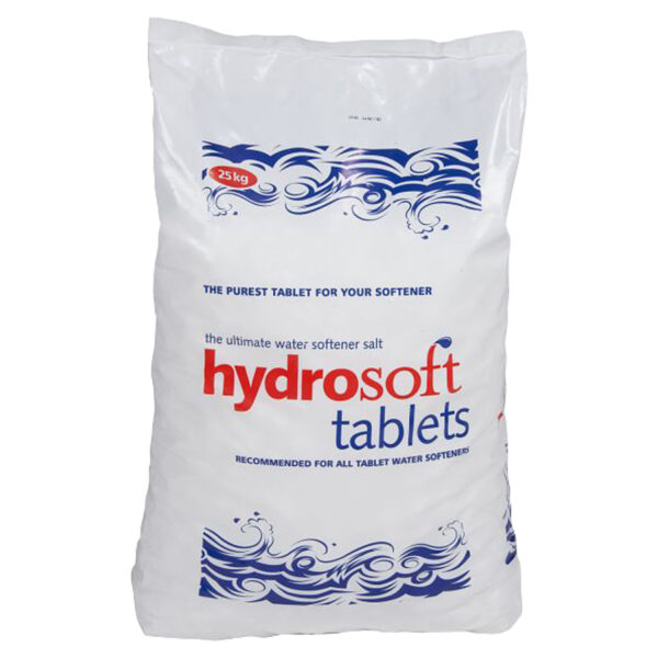Hydrosoft Water Softener Salt Tablets - 25Kg Bag - PN816 - hygiene4less