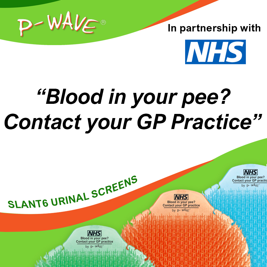 P-Wave delivers Vital Health Message from the Urinal - hygiene4less